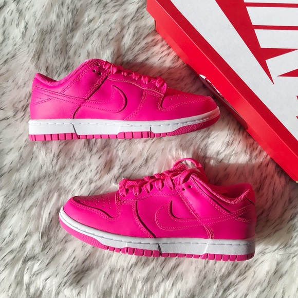 Nike | Shoes | Nike Dunk Low Hyper Pink | Poshmark